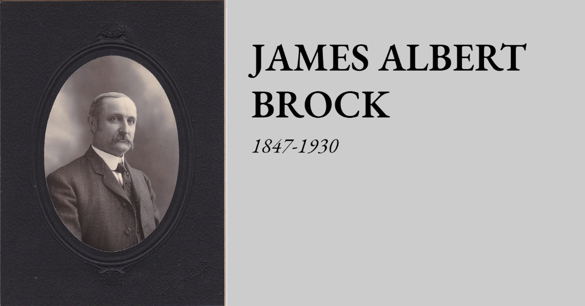 James Albert Brock | 2021 Hall of Fame | Anderson County Museum